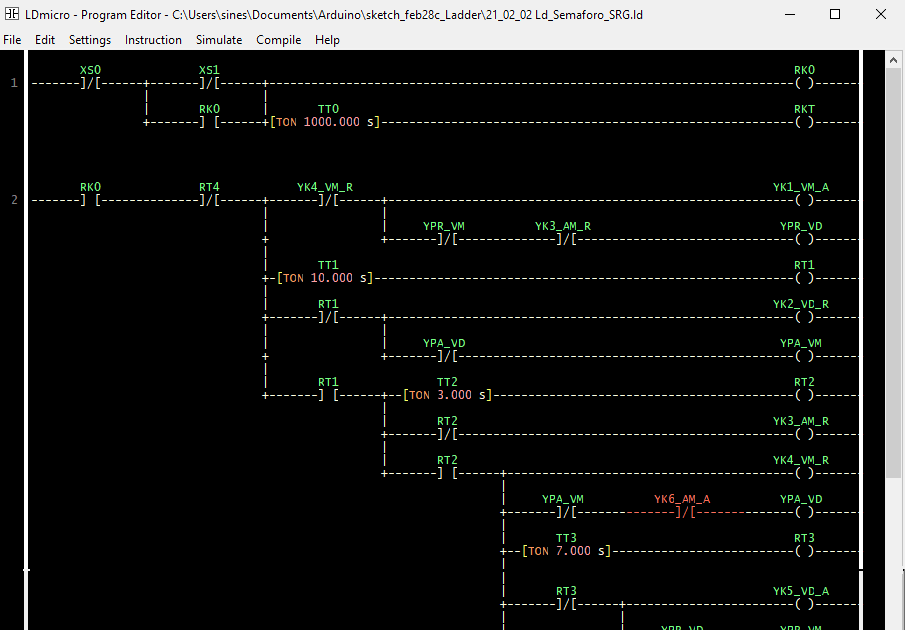 Arduino Aplicado: EX34 - Programação Ladder em Arduino: Controle de ...