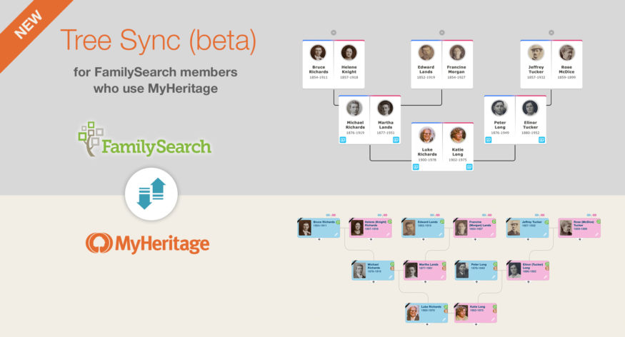 The GENES Blog: New MyHeritage and FamilySearch tree sync tool