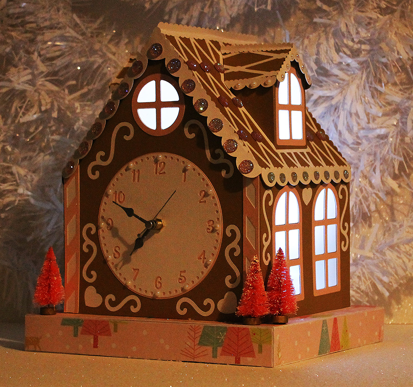 Paper Craft Creations: Christmastime Gingerbread House Cards 3D ...