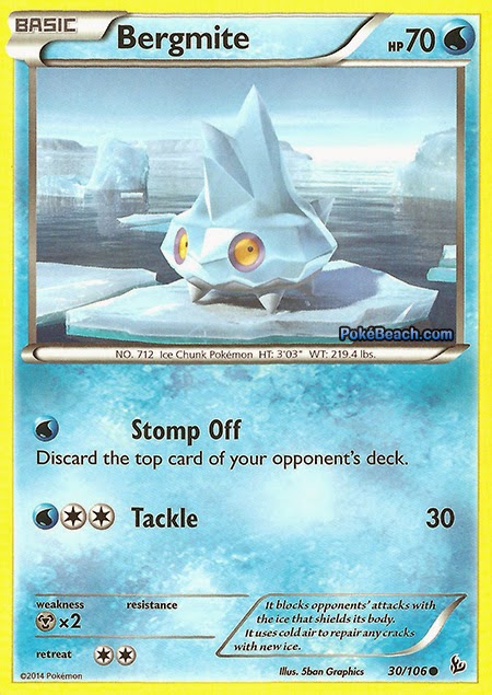 Bergmite -- Flashfire Pokemon Card Review | PrimetimePokemon's Blog