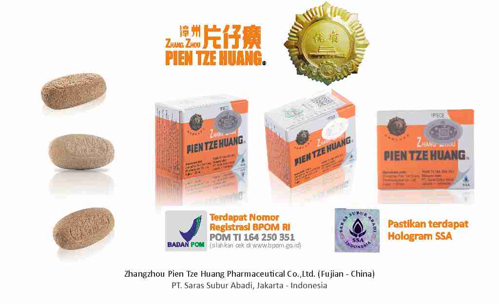 Mengenal Ciri Pien Tze Huang Asli Supaya Tidak Tertipu - Kazebara