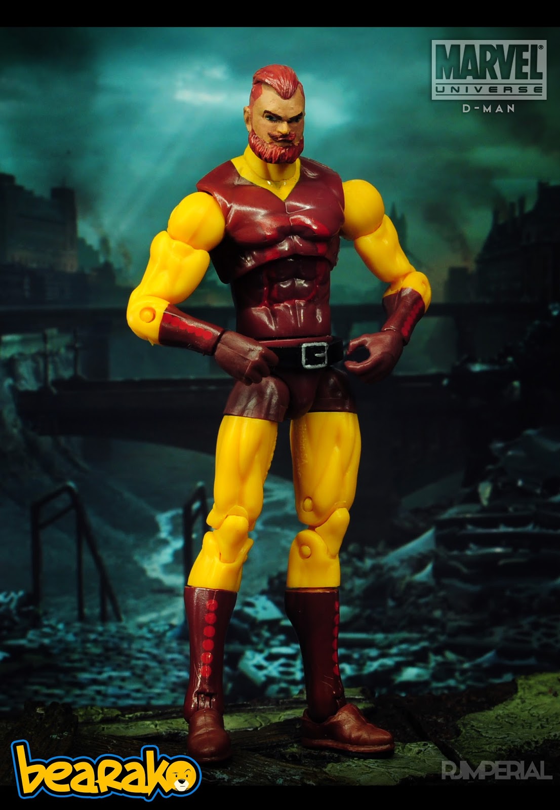 Bearako's Corner: TOY CUSTOM: D-man (Demolition Man)