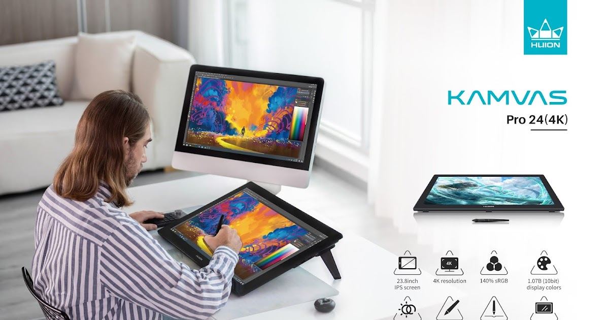 Huion Announces Three 23.8inch Pen Displays, Including the Kamvas Pro ...