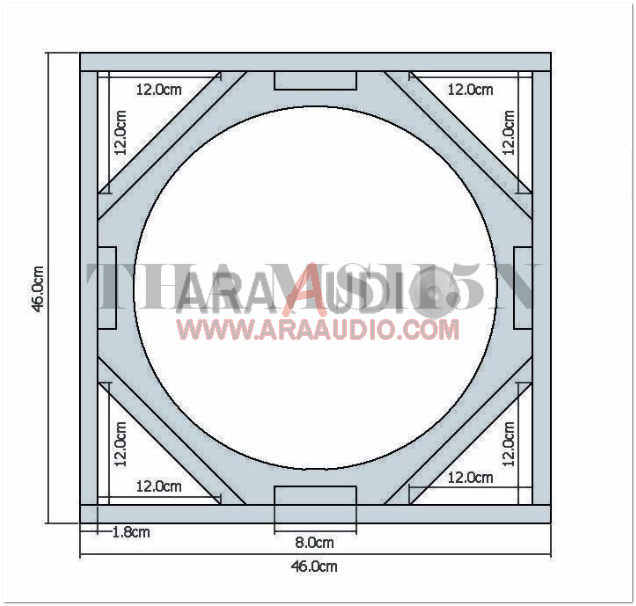 Skema Box Sub bass 15 inch model THA MS115N
