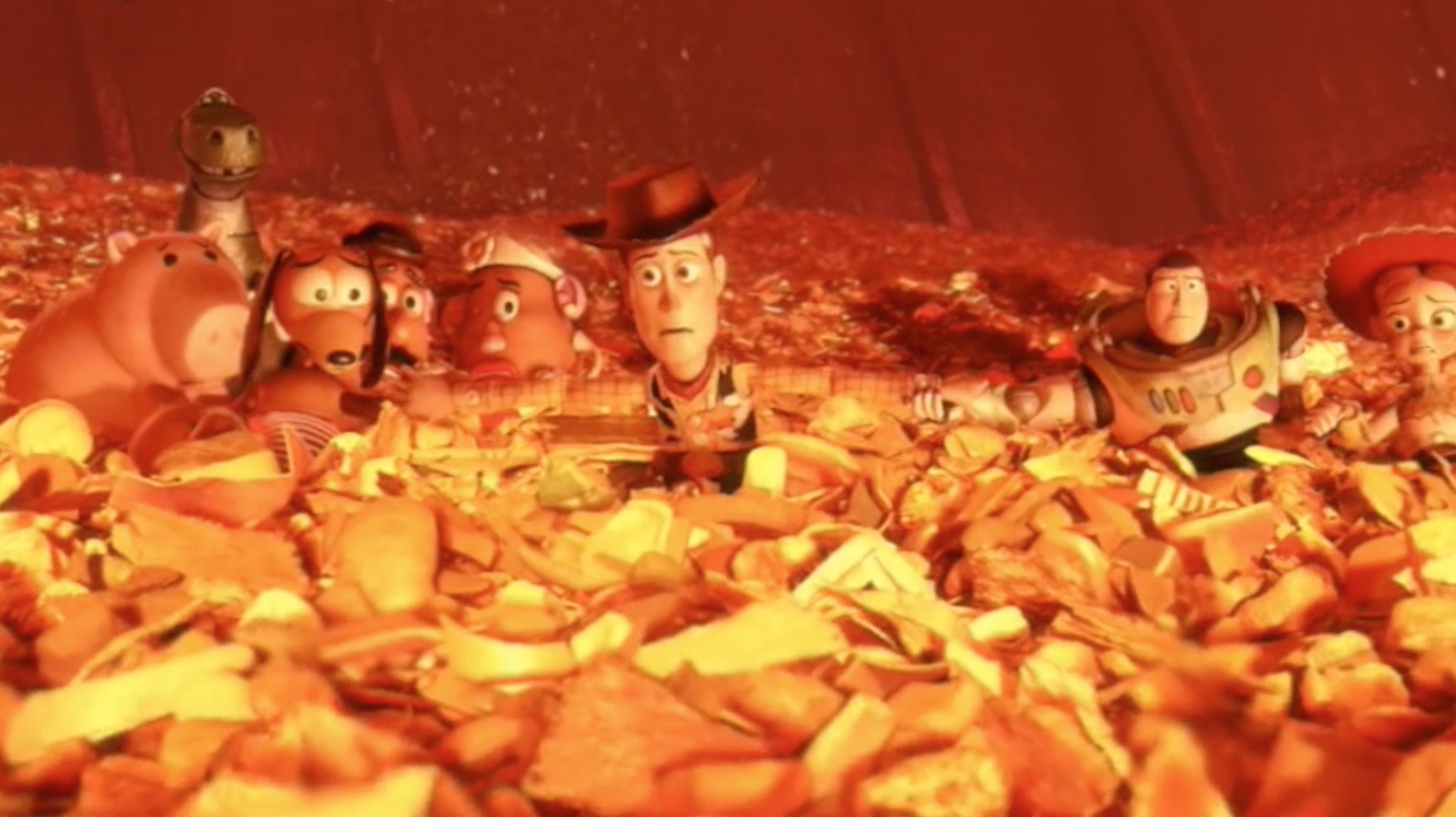 Toy Story 3 Fire Scene