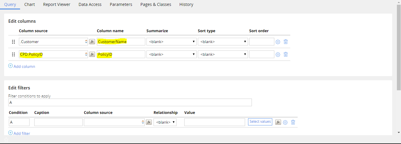 Pega Learnings: How to join Multiple Class Properties in One Report in Pega