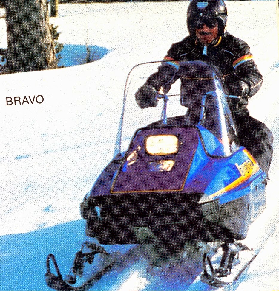 CLASSIC SNOWMOBILES OF THE PAST: THE 1984 YAMAHA BRAVO