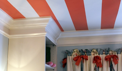 J'adore Striped Ceilings - Real estate, House and Home