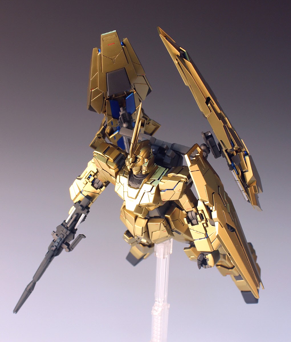 MG 1/100 Unicorn Gundam 03 Phenex Custom Build Part 1 of 2