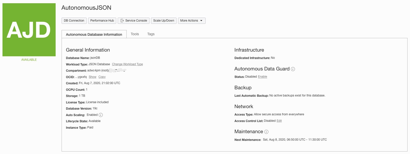 Introducing Oracle Autonomous JSON Database for application developers ...