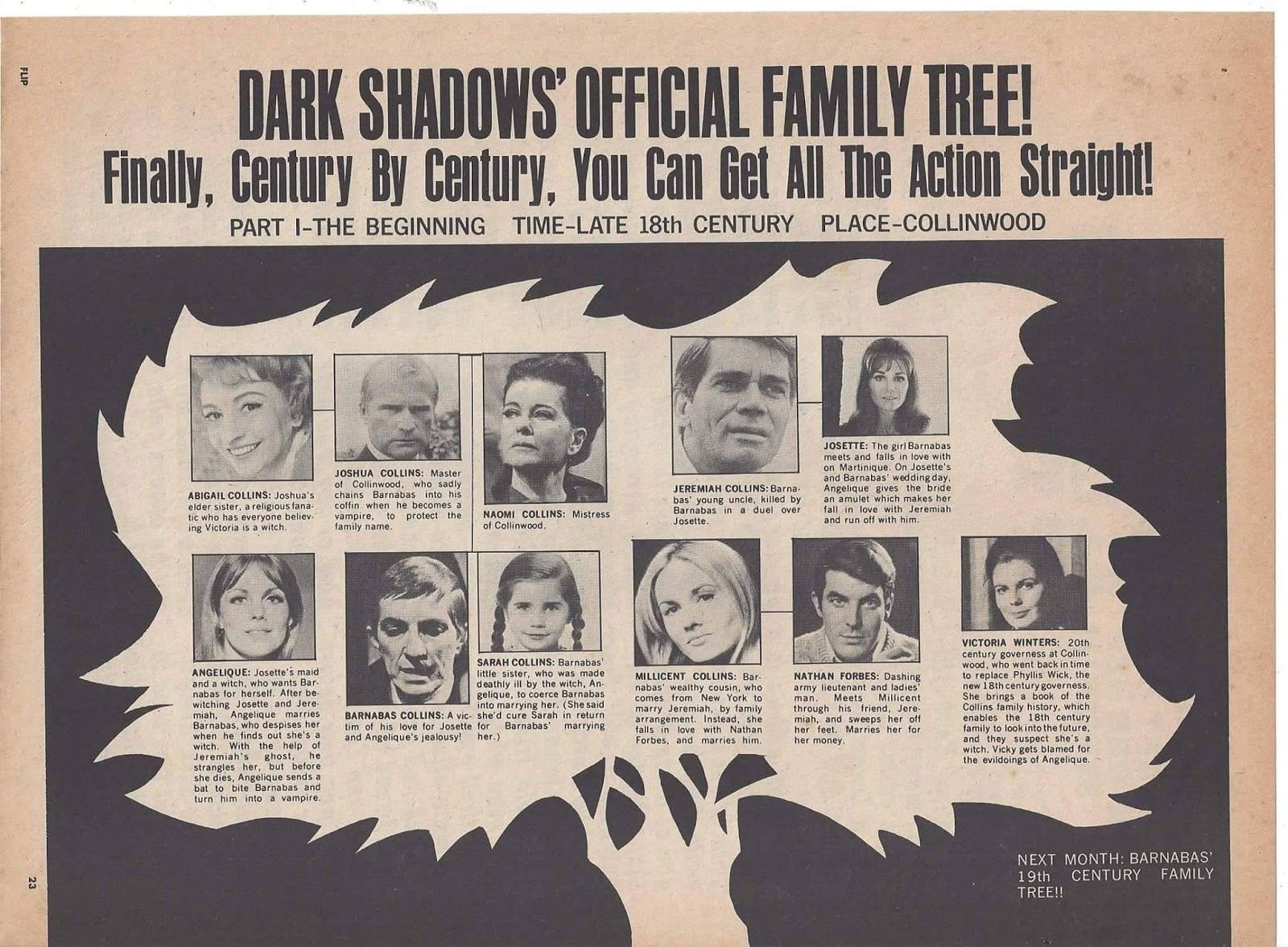 Shadows on the Wall: An Online Dark Shadows Fanzine: Collins Family ...