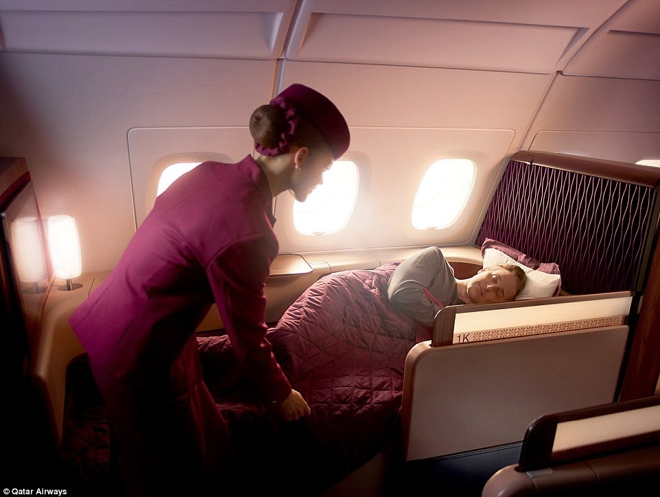 Passion For Luxury : Qatar Airways A380 First Class suites