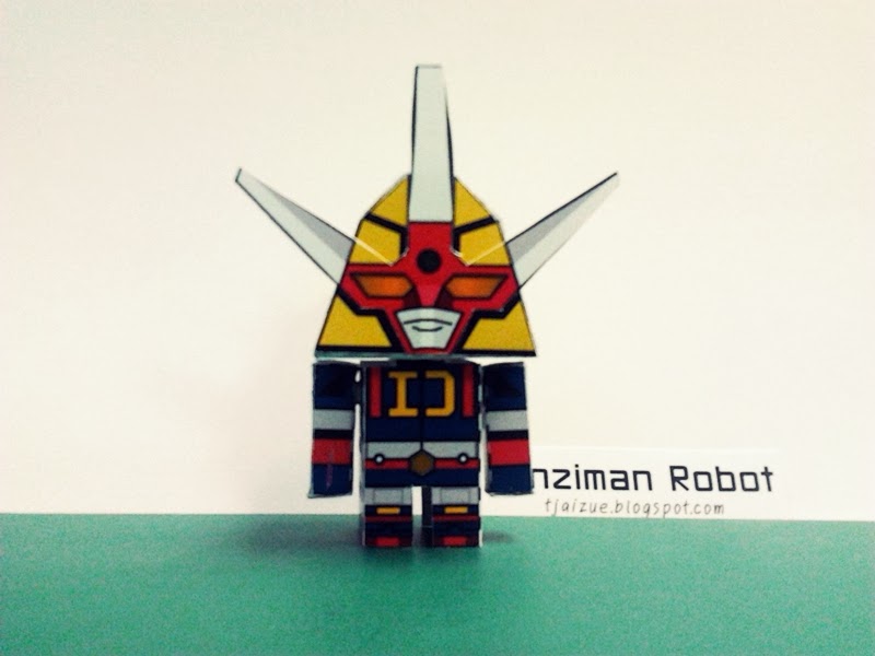 Papercraft - Mecha DaiDenzin - Papercraft4u | Free Papercrafts, Paper ...