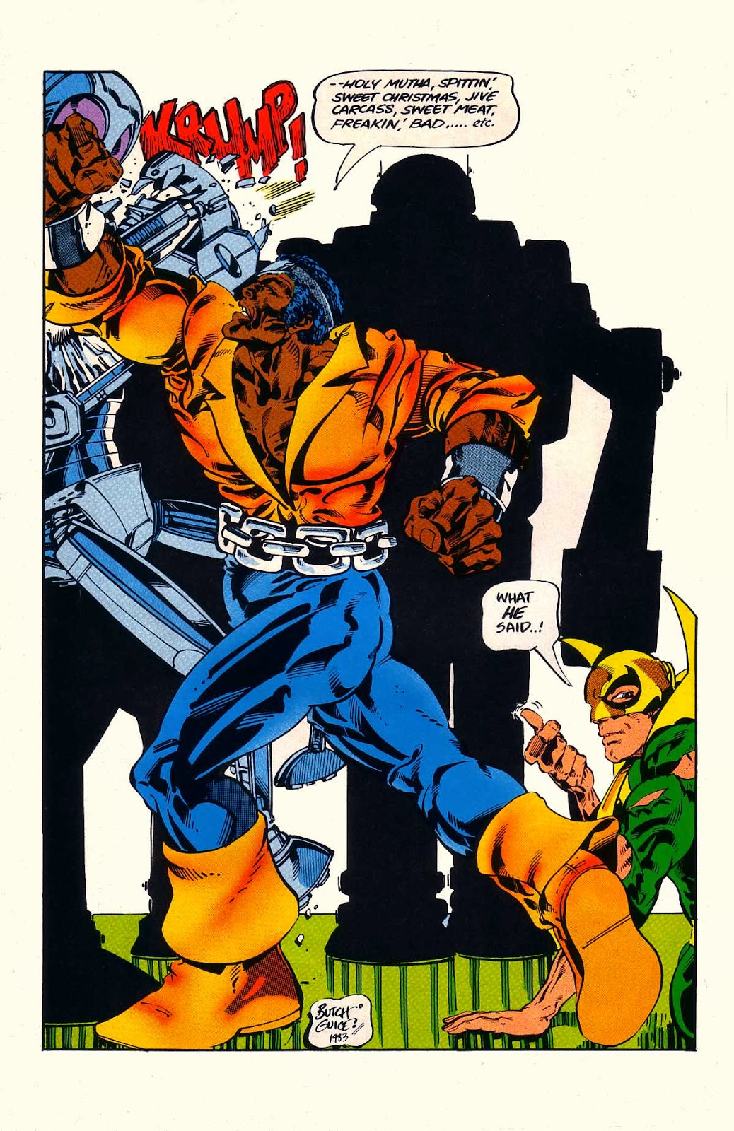 Marvel Comics of the 1980s: 1983 - Jackson "Butch" Guice Portfolio