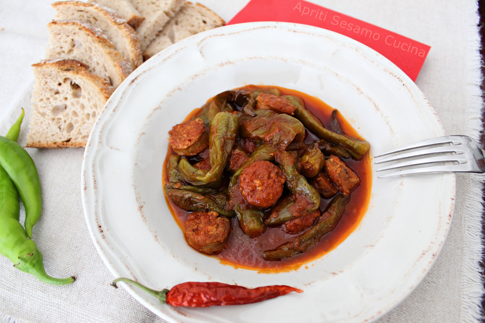 Spetzofai - piatto tradizionale di Pelio | Apriti Sesamo - Cucina greca ...