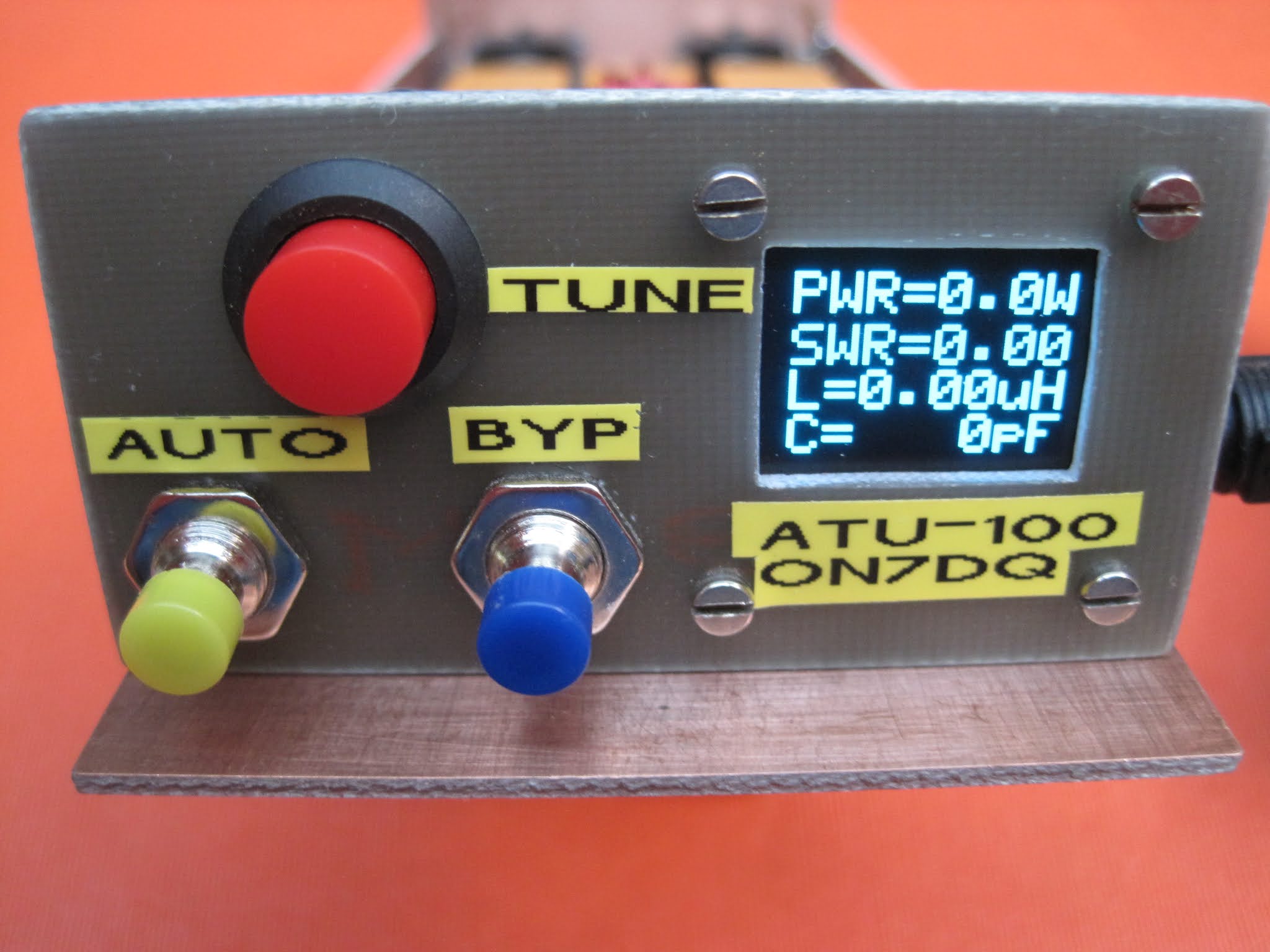 ON7DQ (KF0CR) HAM Radio Blog: Building an ATU-100 (N7DDC)