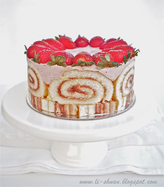 Helena's Kitchen: Layered Gelato Cake (1st Wedding Anniversary)