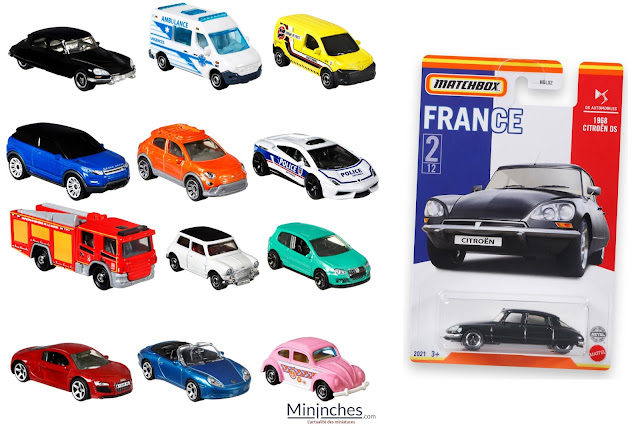 Matchbox Best of France - Une nouvelle gamme Matchbox bientôt ...