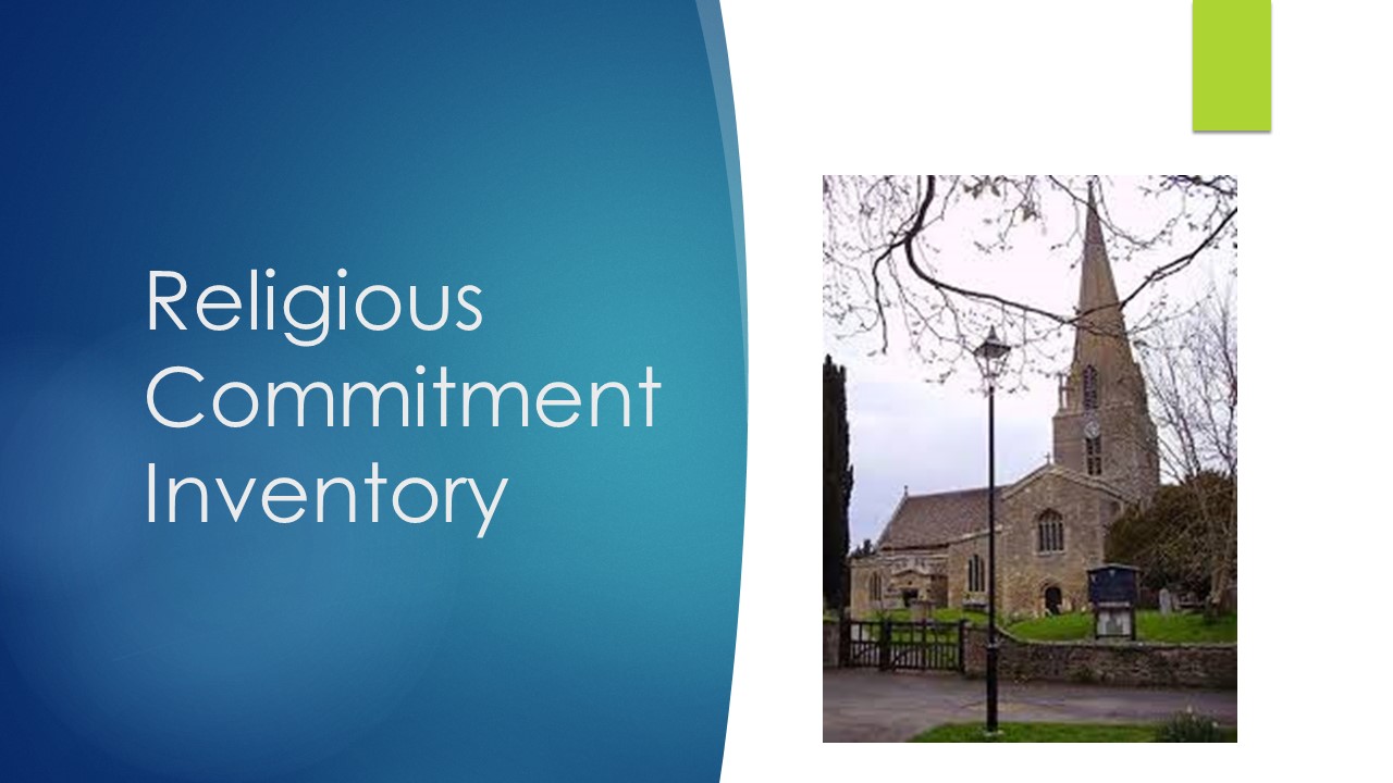 Religious Commitment Inventory—10 (RCI—10)