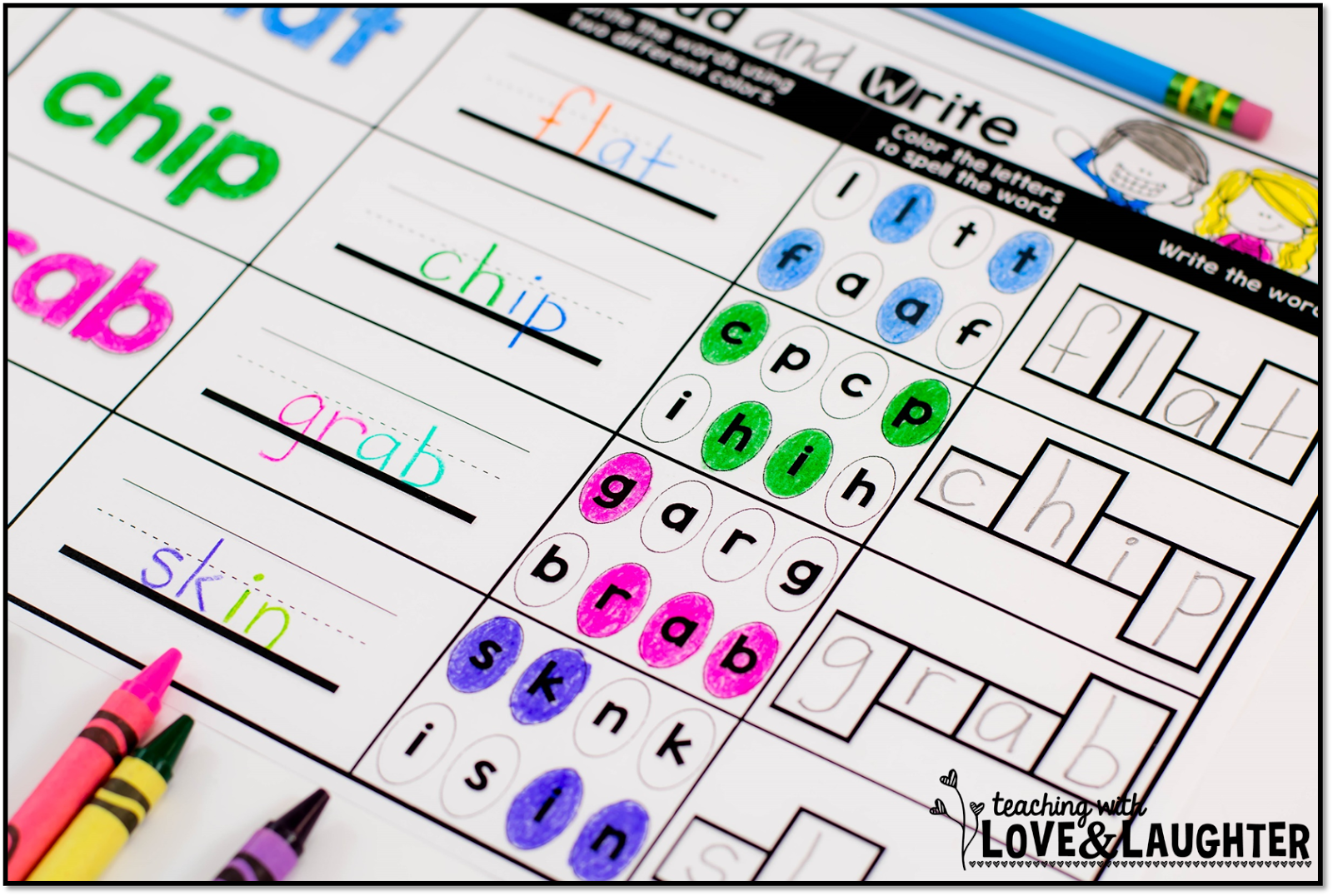 Teaching With Love and Laughter: Fun and Engaging Phonics Printables
