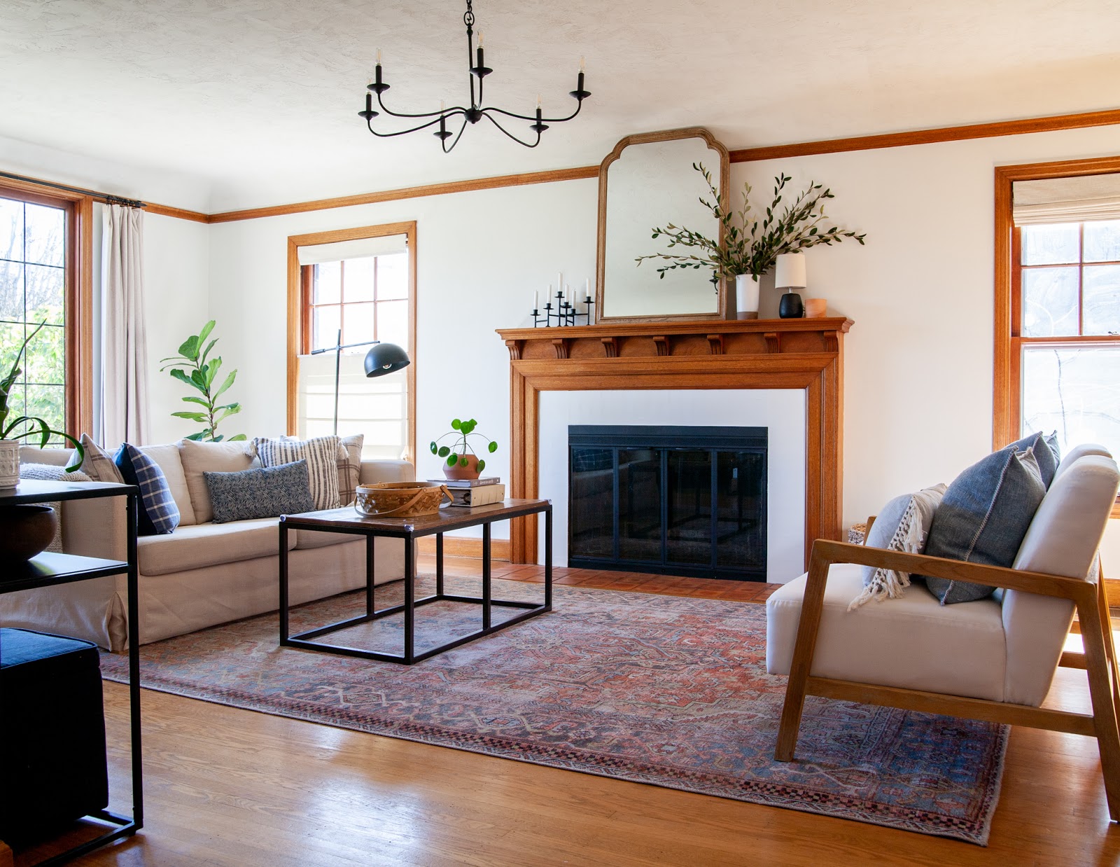 Modern Traditional Tudor Revival Living Room: The definitive living ...