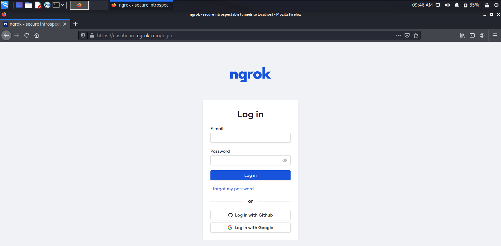 How to connect ngrok auth token to shellphisher