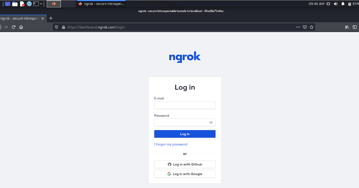 How to connect ngrok auth token to shellphisher