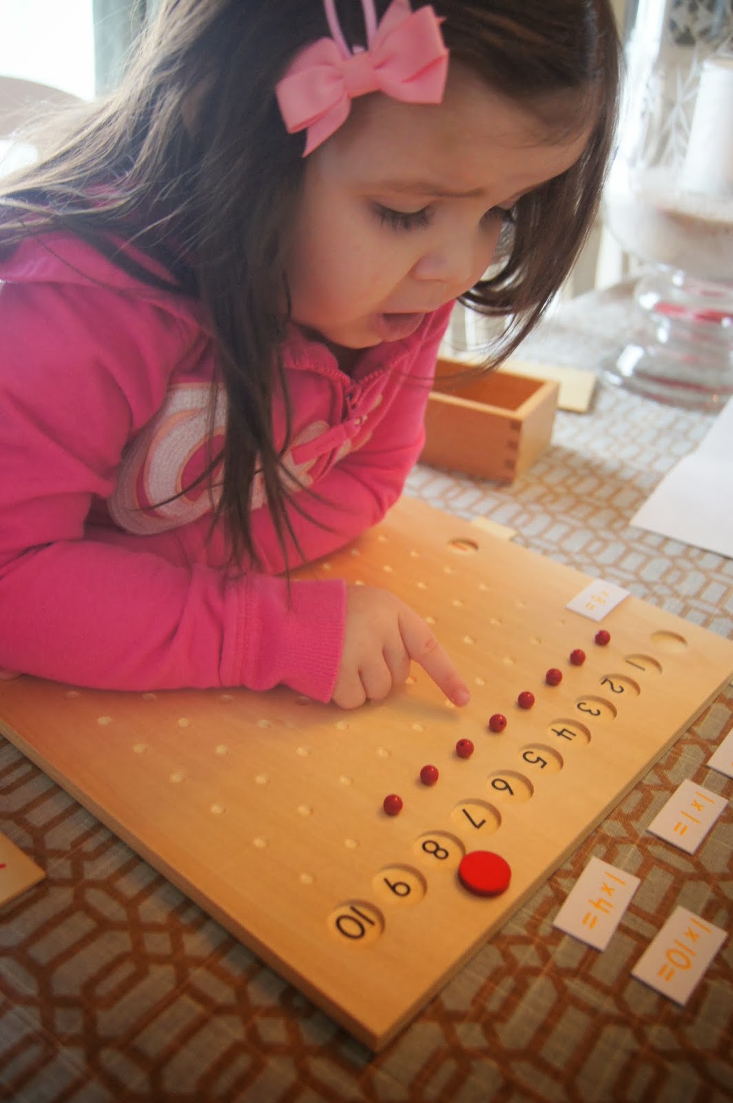 "Making Montessori Ours": Montessori Multiplication Tables Work
