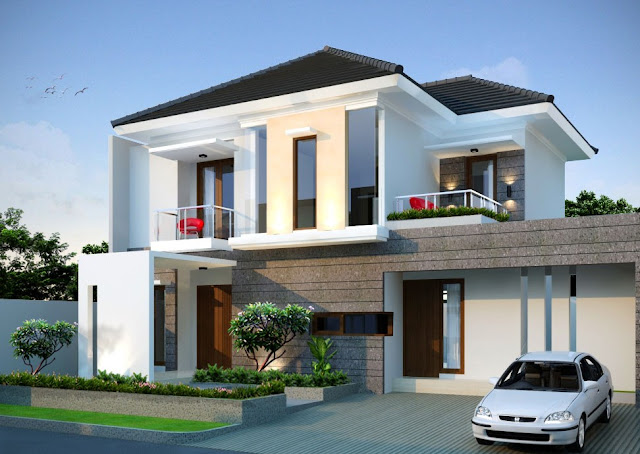 30 Rumah Minimalis Modern Model Terbaru Yang Terkesan Mewah - Dsign tips