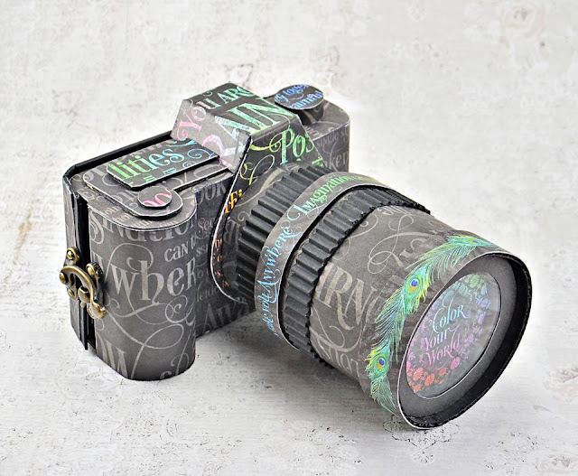 Scrappin For Me: Graphic 45 - Camera Mini Album