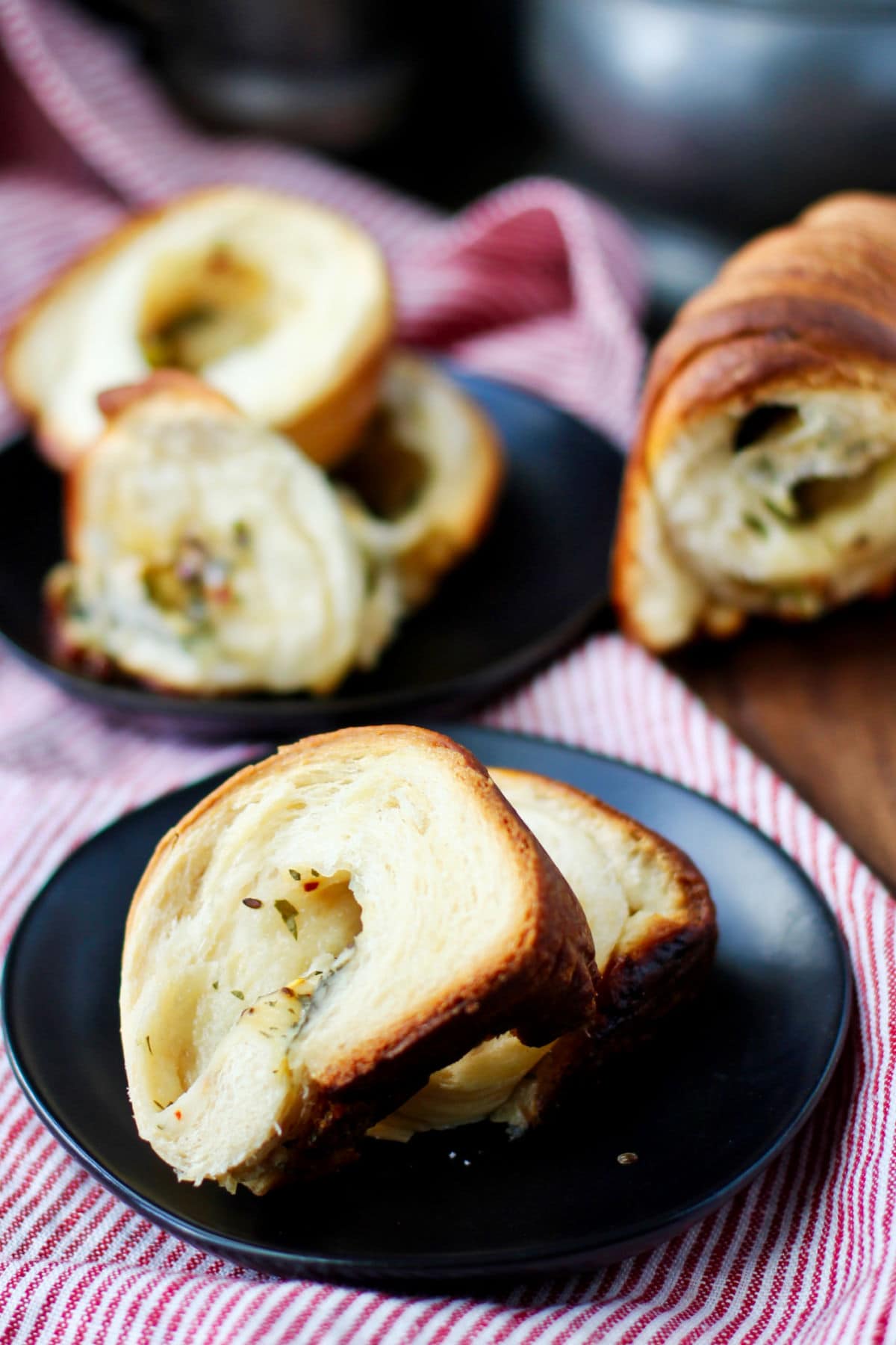 Wool Roll Bread with Gruyère Cheese and Herbs | Karen's Kitchen Stories
