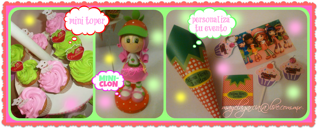 MINI-CLON: FIESTA TEMATICA DE ROSITA FRESITA MODERNA