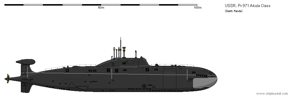 Warships-Arabic: الفصل الثالث-الغواصات-Akula I / II - Class