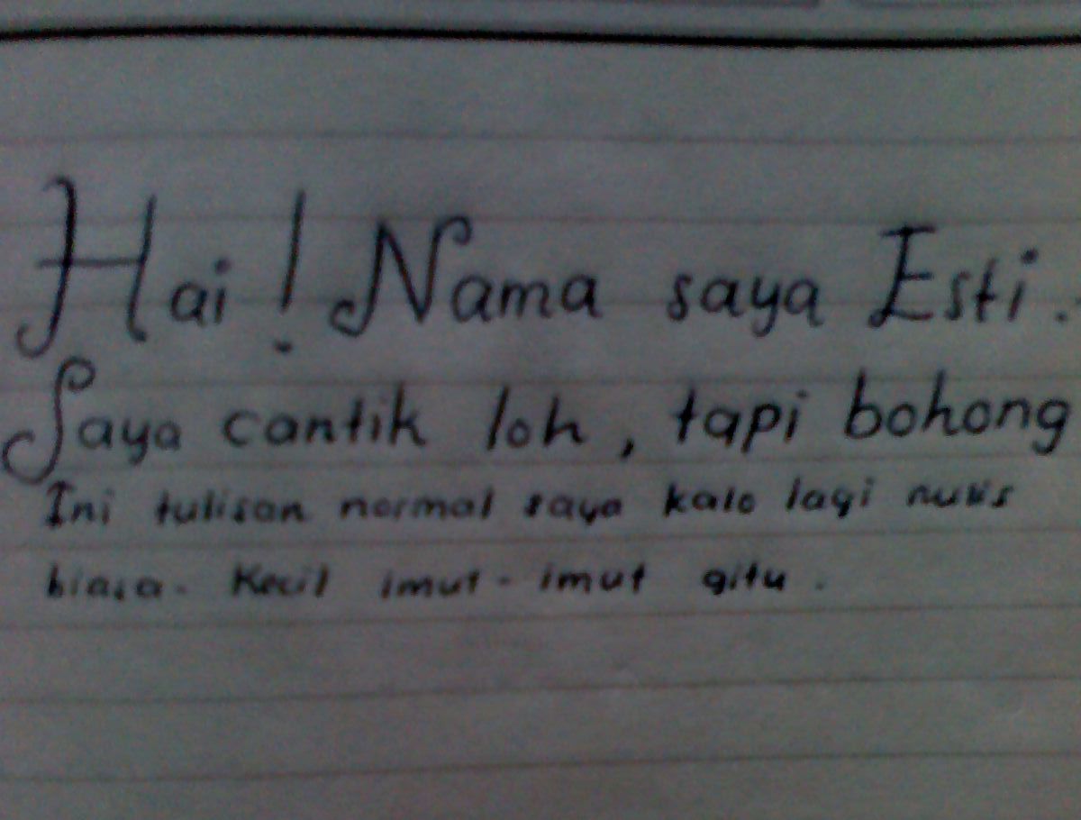 9 Jenis Tulisan Tangan Paling Cantik Dan Kemas - vrogue.co