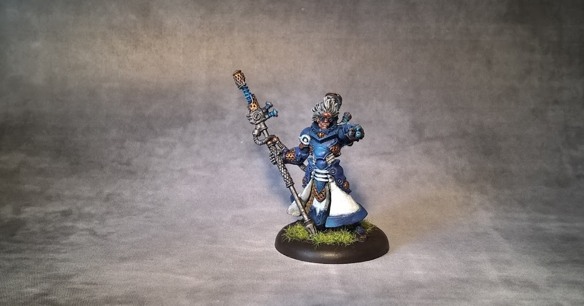 Warmachine Cygnar Commander Adept Nemo