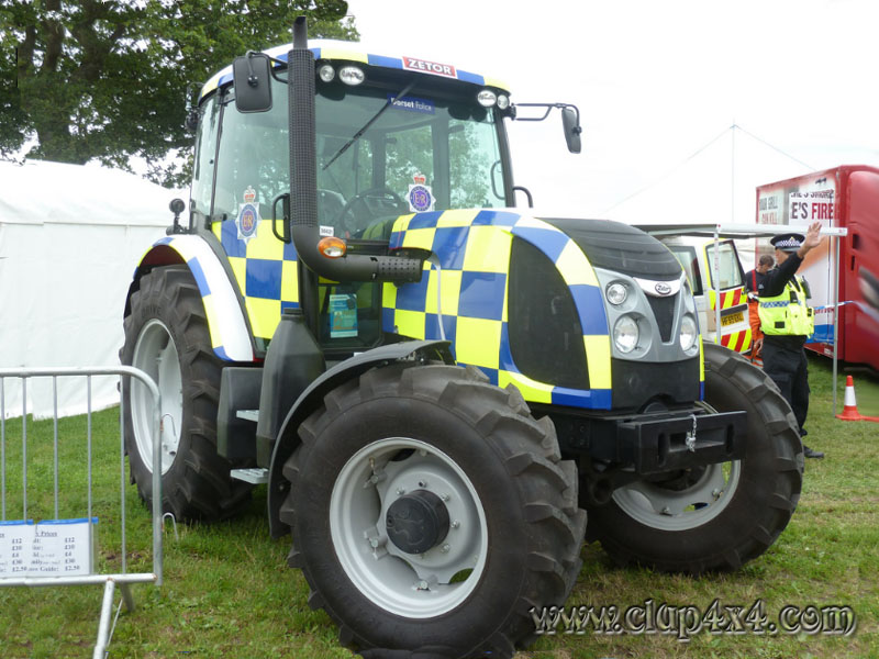 Tractors - Farm Machinery: Zetor Police Tractor