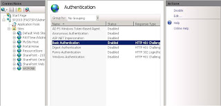 WCF Tutorials: Basic Authentication in IIS host WCF service