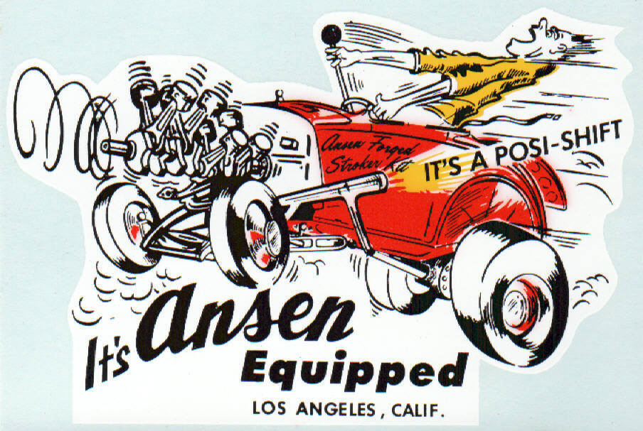 Just A Car Guy: Vintage speed logos & decals