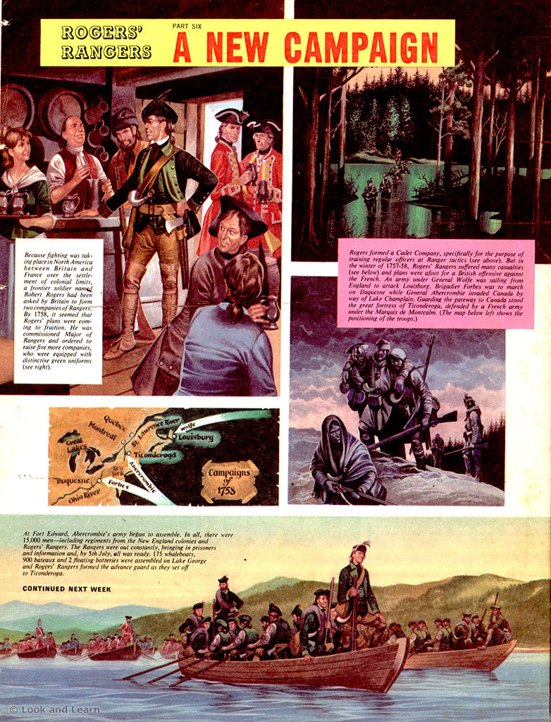 Flintlock and tomahawk: Ron Embleton's Rogers' Rangers part 3