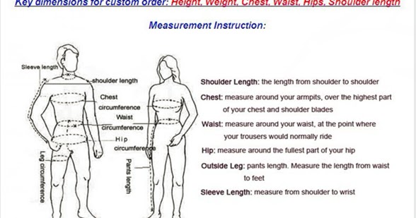 Cosplayer Show World: How to measure Outside Leg?