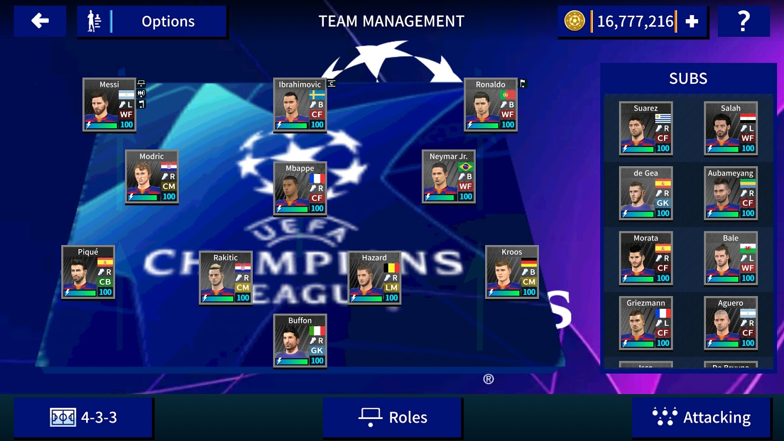 Download DLS 19 Mod UEFA Champions League Edition