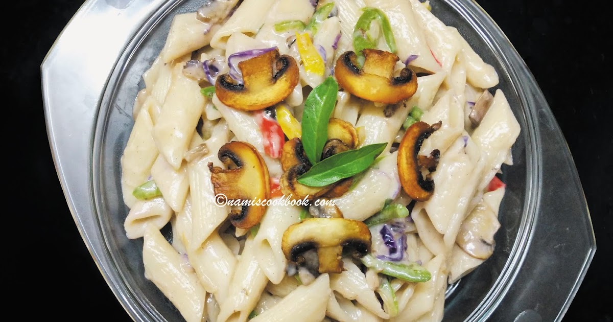 Penne Rigate with Creamy Mushroom Sauce
