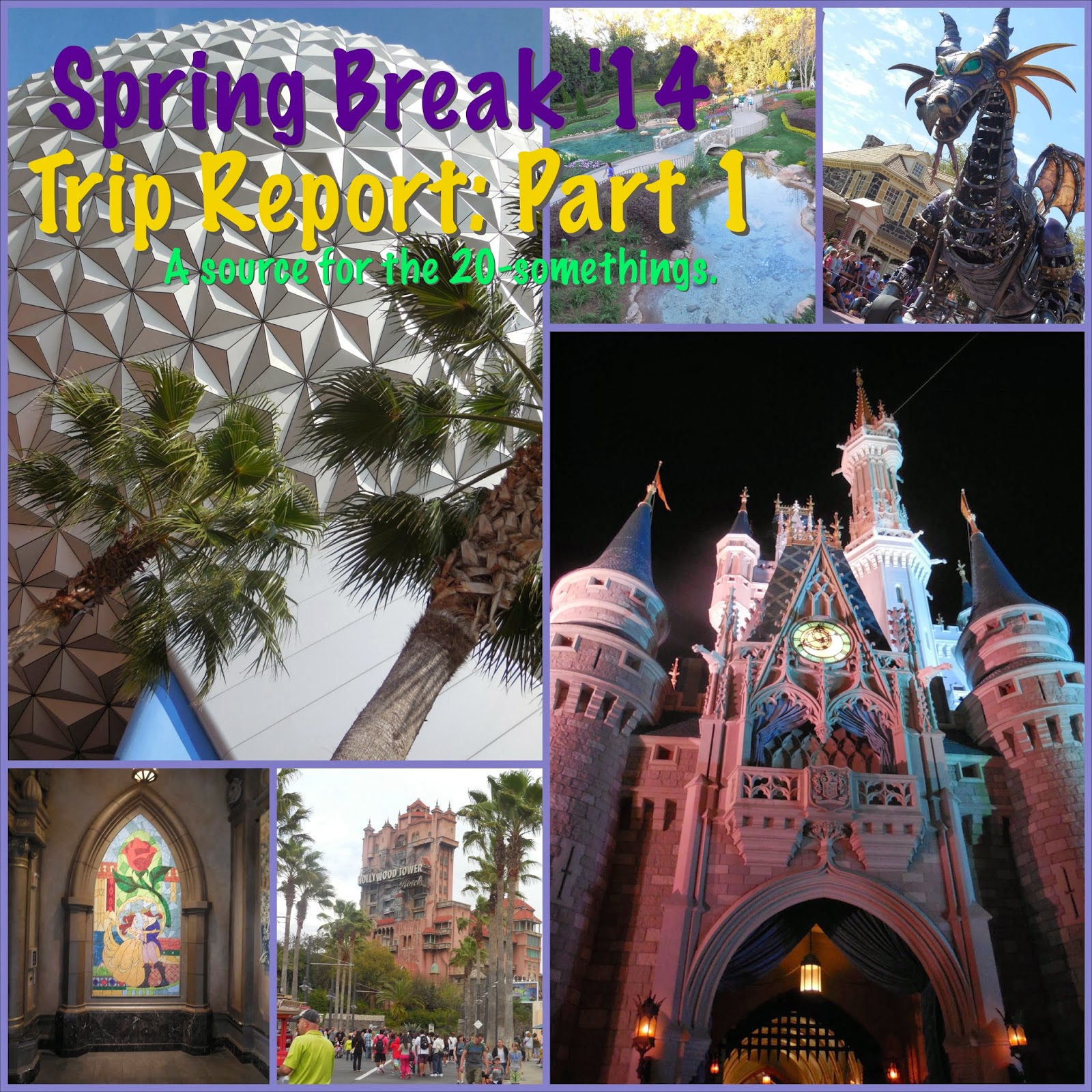 Young Adult Disney: Spring Break '14 - Trip Report: Part 1