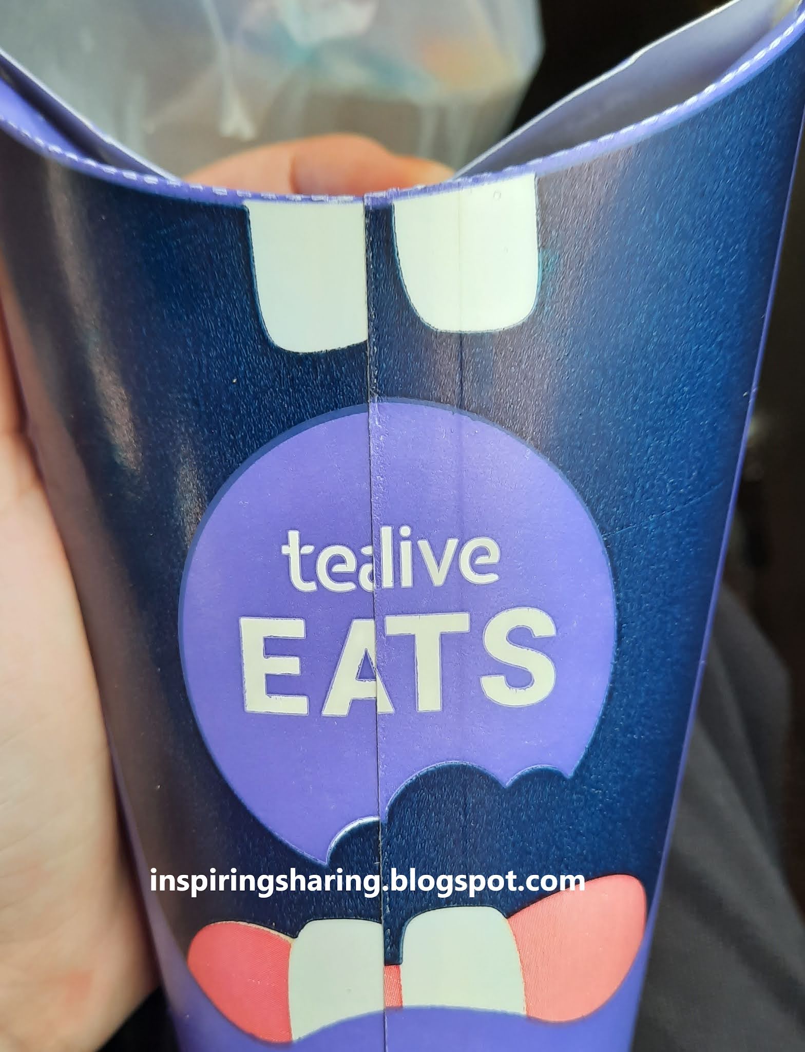 Review Tealive Cheezy Popcorn Chicken