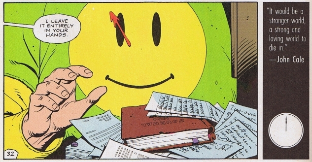 The Reading Armchair: Review: Watchmen, by Alan Moore and Dave Gibbons