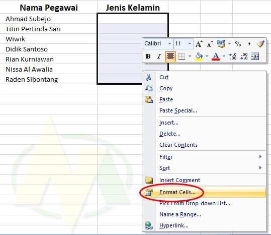 Cara Menentukan Atau Membuat Fungsi Rumus Jenis Kelamin Di Ms Excel ...