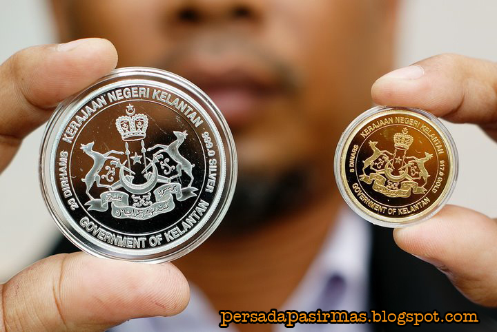 Persada Pasir Mas: DINAR/DIRHAM KELANTAN SEKADAR BARANG PERHIASAN BIASA...