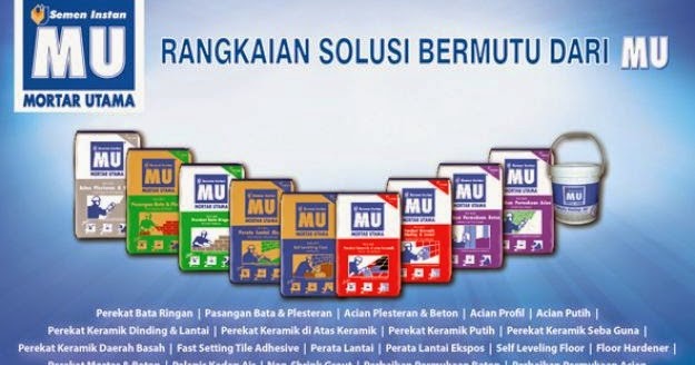 Jual Mortar Utama di Malang: Pusat Penjualan Semen Instan Mortar MU ...