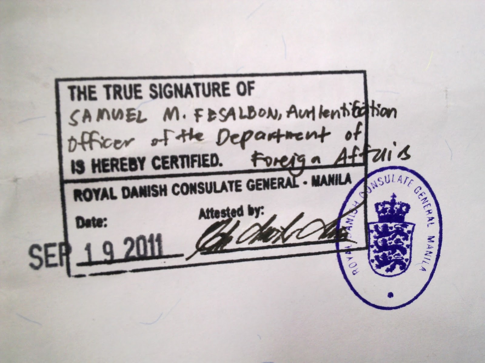 PinasCentral: Embassy Authentication