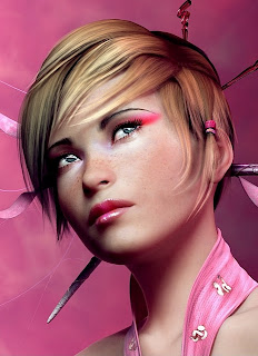 Leha Lehe: Beautiful CGI Girl